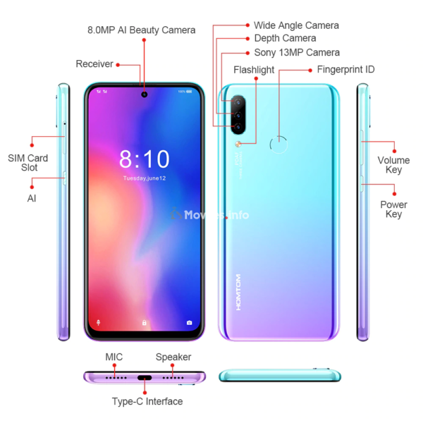 HOMTOM P30 Pro: Características, precio y donde comprar - Moviles.info
